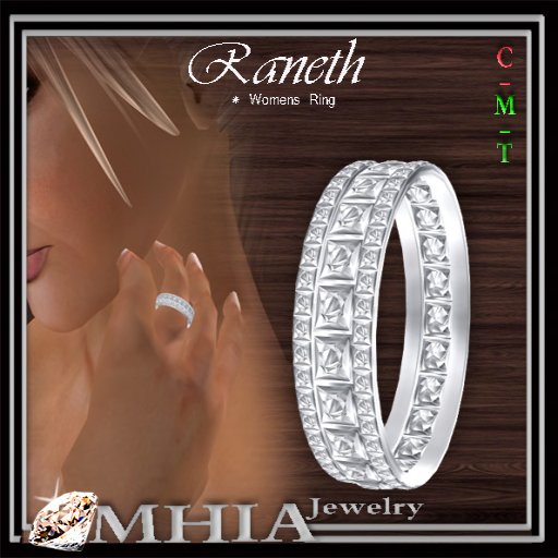 Second Life Marketplace - Raneth Ring silver [BOXED]